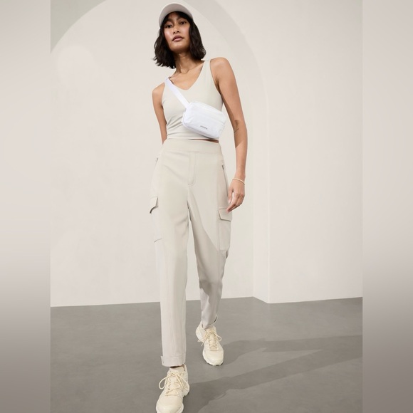 Athleta | Pants & Jumpsuits | Athleta Endless Cargo Pant Abalone | Poshmark